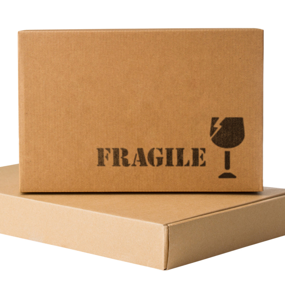 Fragile Icon Sign Stencil Parcel Template | CraftStar