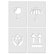 Packaging Icons Stencil Parcel Template | CraftStar