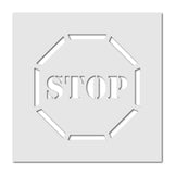 Stop Sign Stencil - Stop Symbol Template | CraftStar