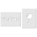 Fragile Icon Sign Stencil Parcel Template | CraftStar