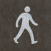 Pedestrian Sign Stencil Craft Template | CraftStar