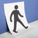 Pedestrian Sign Stencil Craft Template | CraftStar