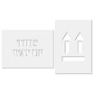 This Way Up Stencil Parcel Template | CraftStar