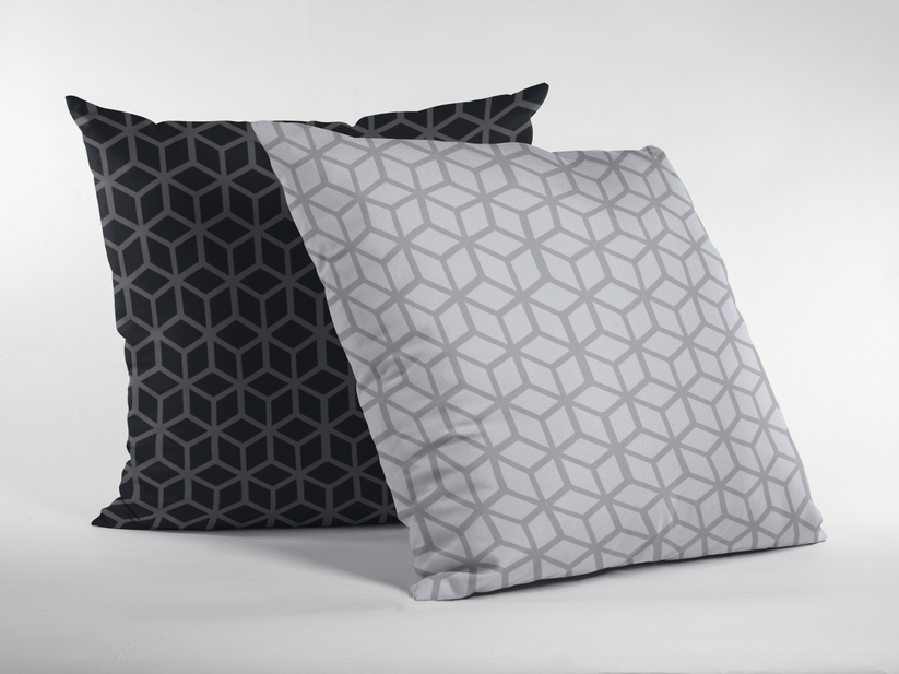 Cube Pattern Stencil - Geometric Pattern Craft Template | CraftStar