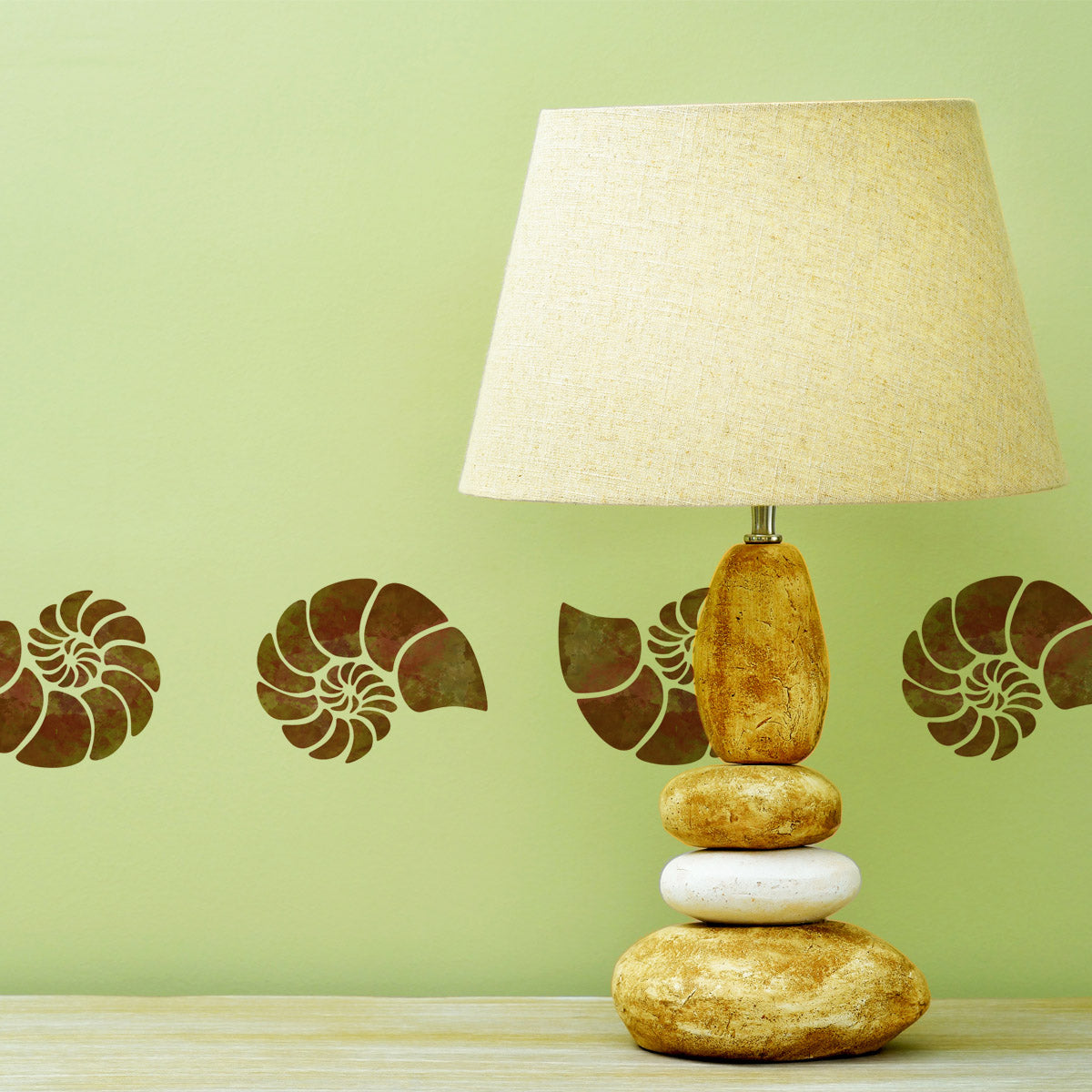 Nautilus Shell Stencil - DIY Craft Template | CraftStar