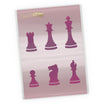 Chess Pieces Stencil Set - Craft Template | CraftStar