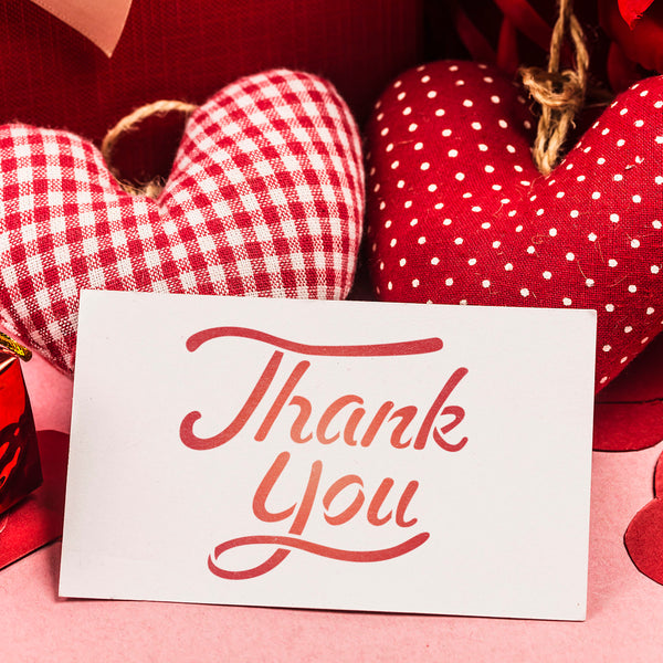 Thank You Stencil | CraftStar