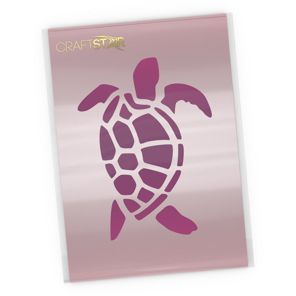 Turtle Stencil - Nautical Theme Craft Template | CraftStar