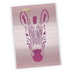 Zebra Head Stencil - Reusable Laser Cut Template | CraftStar