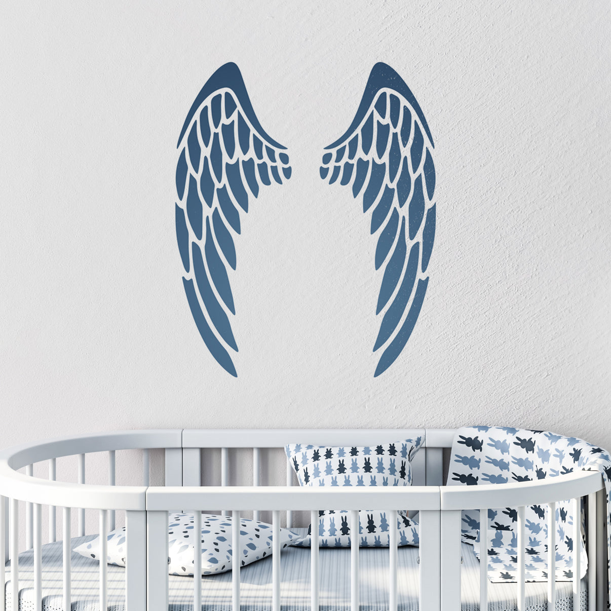Large Angel Wings and Halo Stencil - Reusable Mylar Template | CraftStar