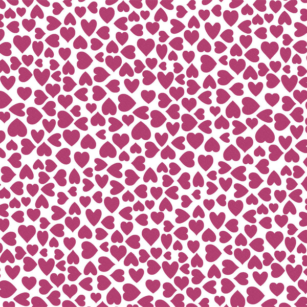 Random Hearts Allover Wall Stencil | CraftStar