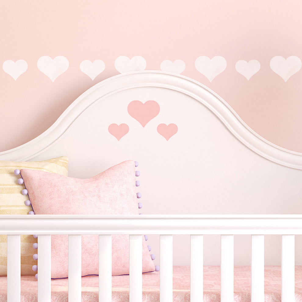 Hearts Stencil Set - Reusable Heart Templates | CraftStar