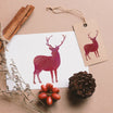 Stag Stencil - 2 Stag Templates - A4 size | CraftStar