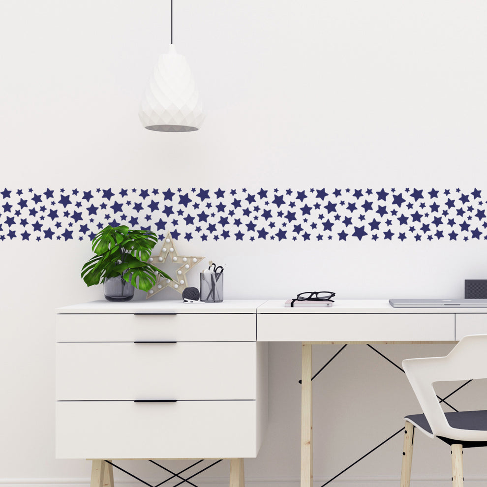 Star Pattern Stencil - Stars Border Template | CraftStar