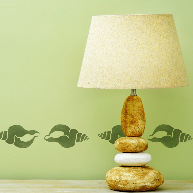 Whelk Sea Shell Stencil - DIY Craft Template | CraftStar